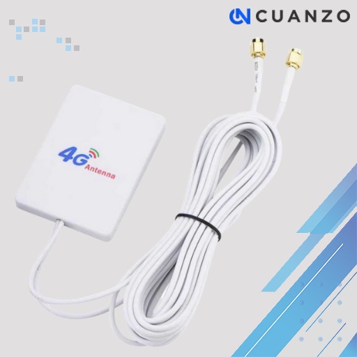 Jual Antena Eksternal 3G 4G LTE 28dBi SMA Connector 3 Meter Cable ...