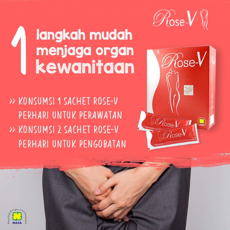 Jual Rose V NASA Minuman Herbal Solusi Kesehatan Miss V Atasi Keputihan ...
