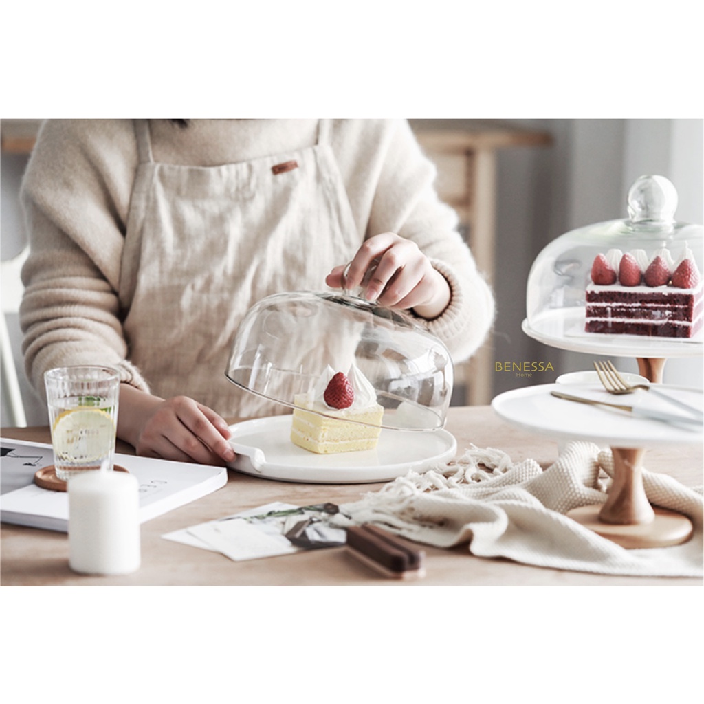 Jual Scandinavian Cake Tart Display Wood Stand | Tempat Pajangan Cake ...