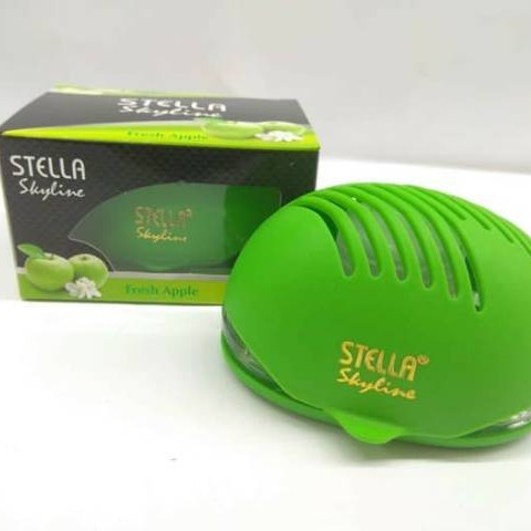 Jual Stella Skyline Pengharum Ruangan Mobil Fresh Apple Set & Glade ...