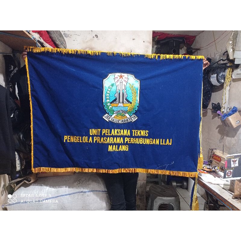 Jual bendera petaka perhubungan LLAJ/Bendera petaka bordir/bendera ...