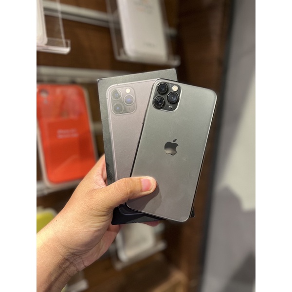 Jual Second Resmi indonesia iP 11 Pro 64GB all colour fullset original | Shopee Indonesia