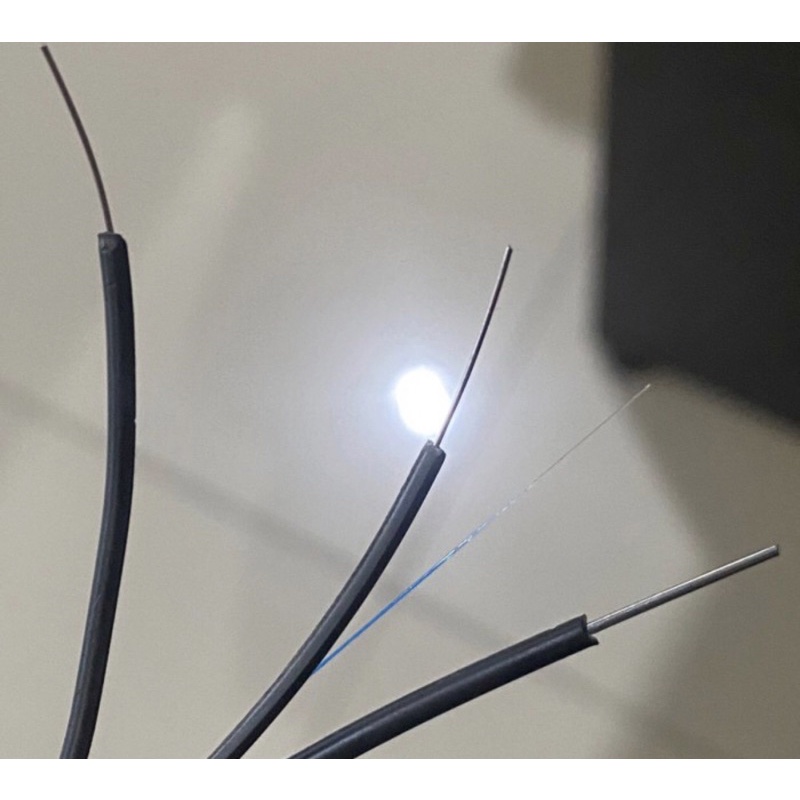 Jual Kabel Fiber Optic Drop Core 1 Core 3 Seling ||Kabel Dc 1Core ...