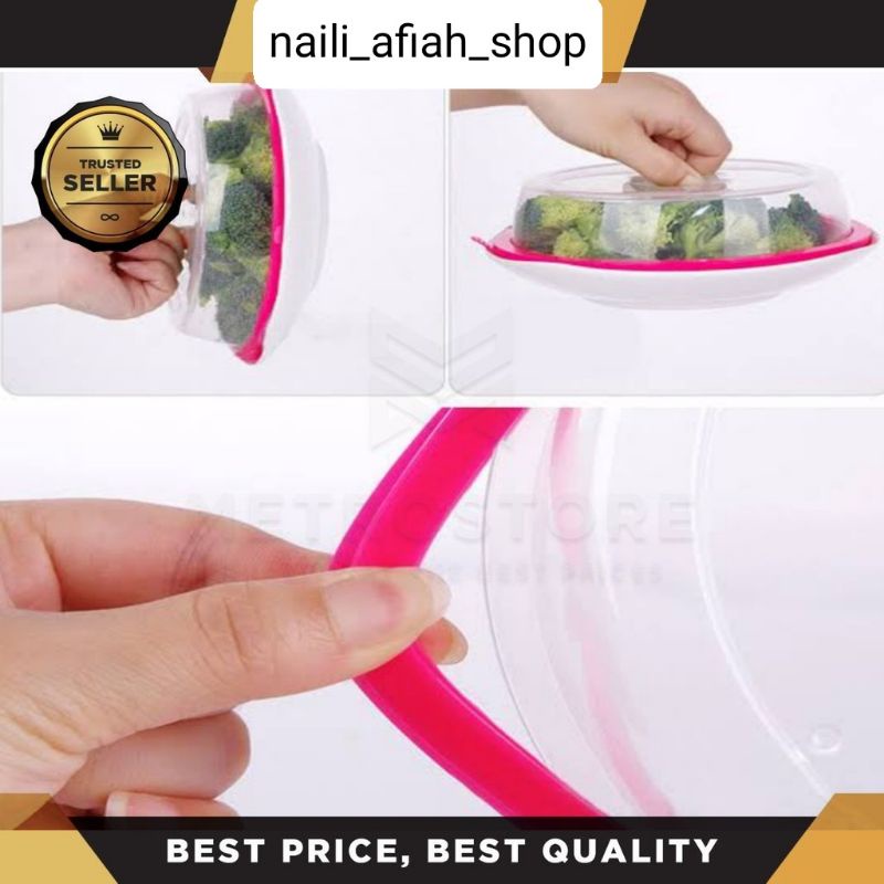 Jual Penutup Piring Mangkok Makanan Sealer Cop Silicon tutup saji ...
