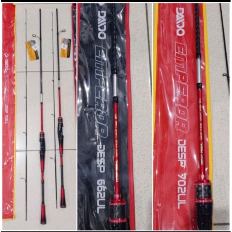 Jual Joran Daido Emperor SPIN 662, 702 Pro series FUJI, 702 BC | Shopee Indonesia