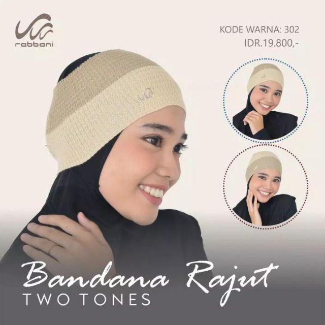 Jual Bandan Rajut Two tone//ORI rabbani | Shopee Indonesia