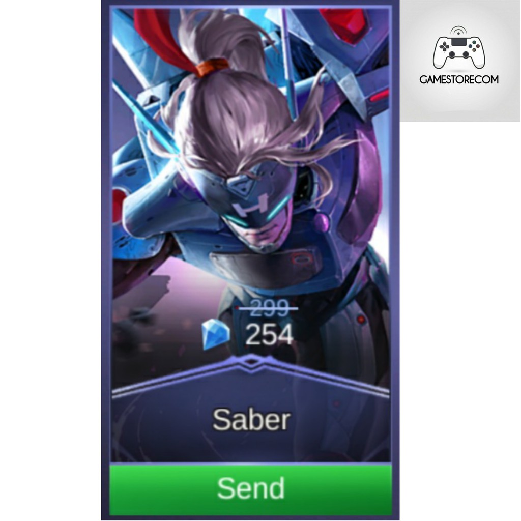 Jual GIFT HERO SABER MOBILE LEGENDS | Shopee Indonesia