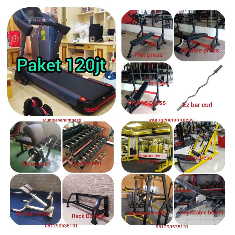Jual PAKET ALAT FITNES / PAKET GYM | Shopee Indonesia
