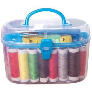 Jual Set Alat Jahit Jumbo / Sewing Kit box JUMBO / Alat Jahit Portable ...