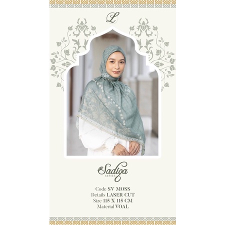 Jual Sadiqa Scarf Moss | Shopee Indonesia