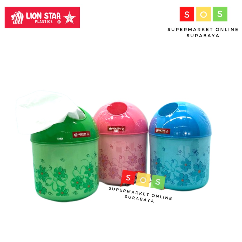 Jual Tempat Tissue Bulat Plastik Lion Star Tissue Paper Box Roll ...