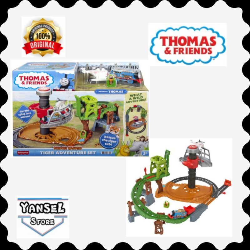 Jual Thomas and friends Sodor Safari Tiger Adventure set | Shopee Indonesia