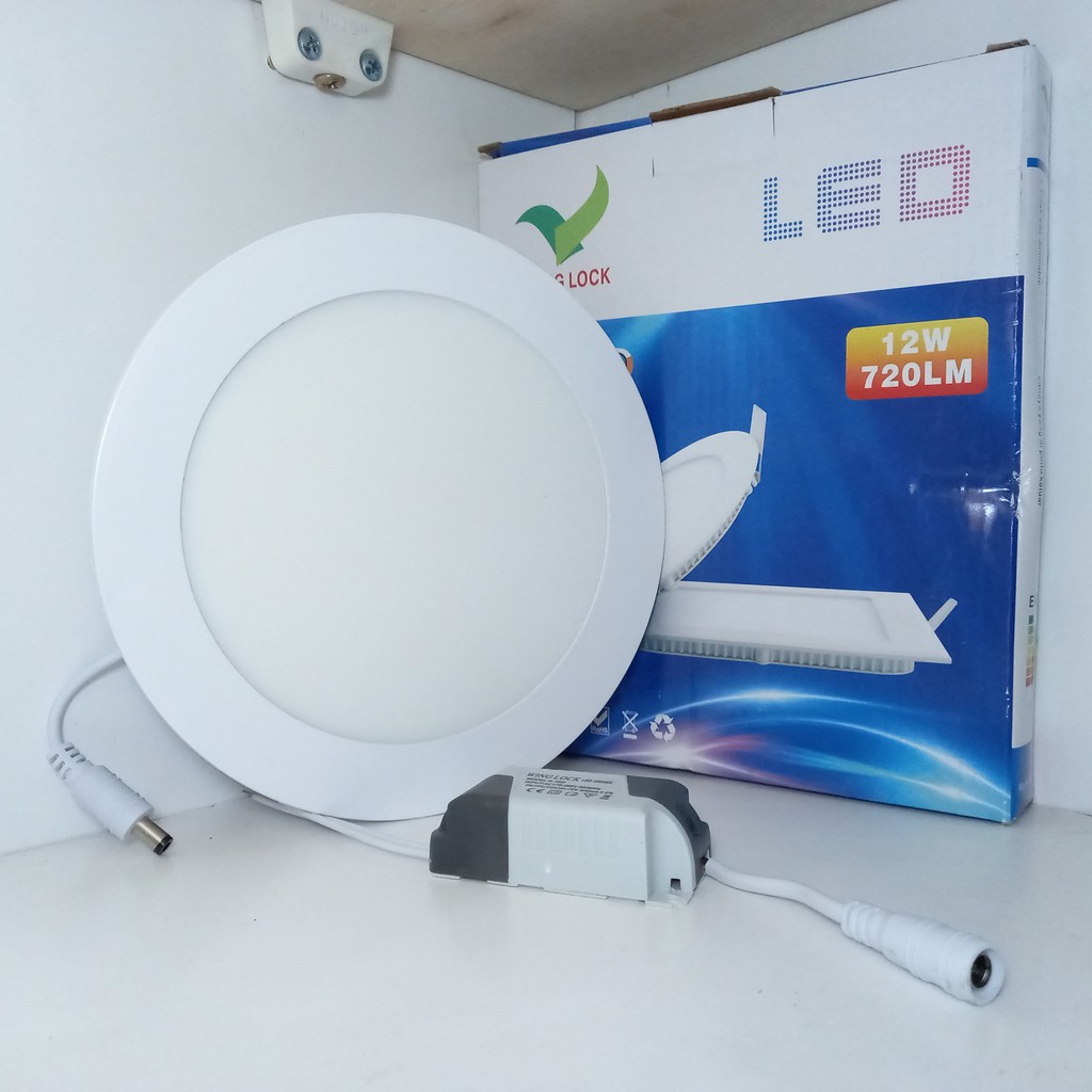 Jual LAMPU DOWNLIGHT LED 12 WATT PUTIH INBOW LAMPU PANEL LED 12w BULAT IB | Shopee Indonesia