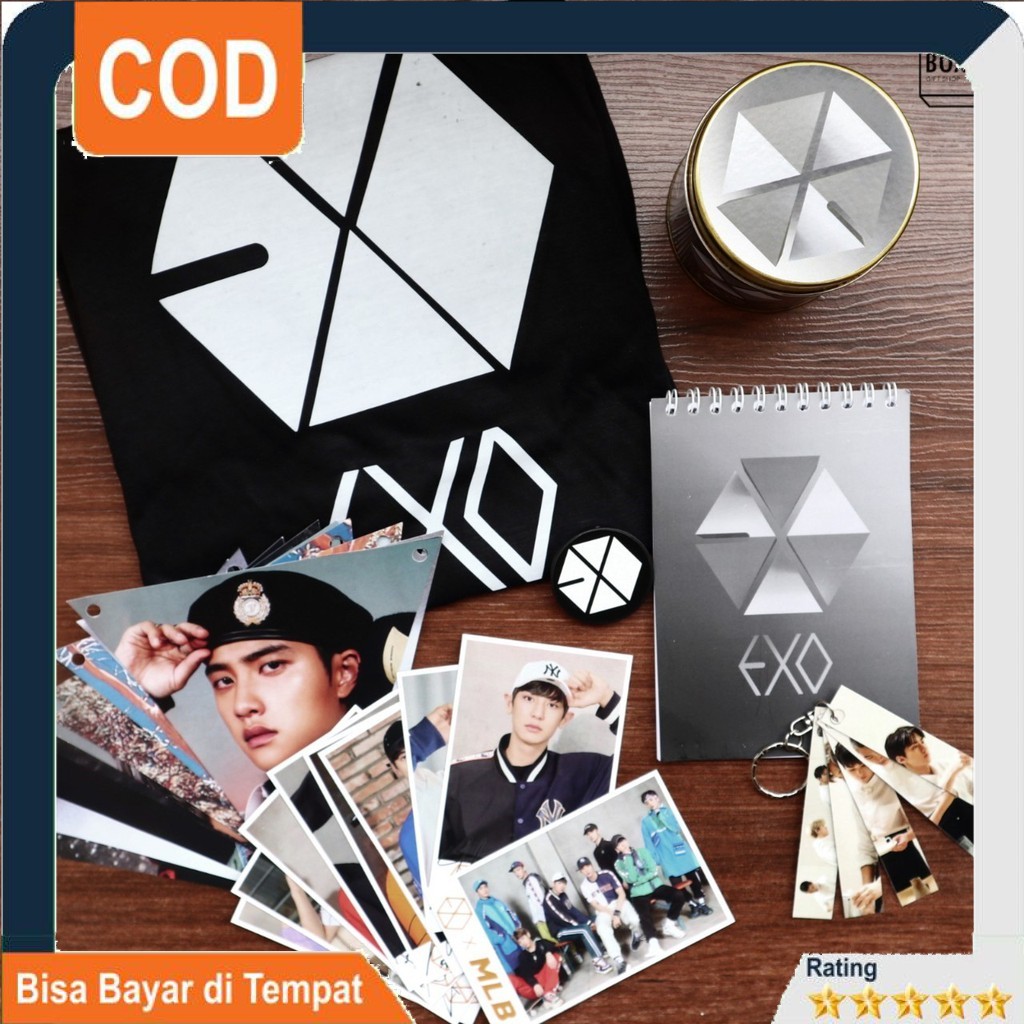 Jual Original Kadobox 7-in-1 Set "EXO-L" EXO Bundle WE ARE ONE ...