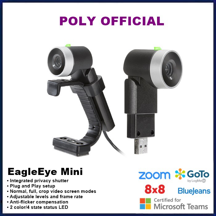 Jual Poly EagleEye Mini Camera Polycom Eagle Eye Video Conference ...