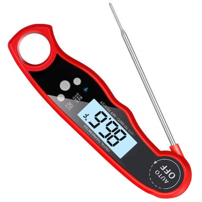 Jual Thermometer meat Cooking Waterproof water proof thermometer daging ...