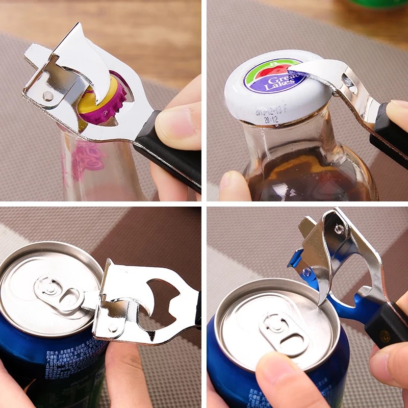 Jual ALAT PEMBUKA TUTUP BOTOL BUKAAN KALENG SUSU STAINLESS CAN OPENER ...