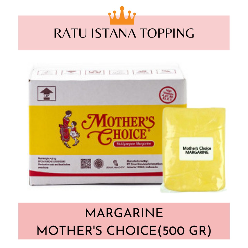 Jual MOTHER CHOICE MARGARINE 500GR MOTHERS CHOICE BAKERY MARGARIN KUE ...
