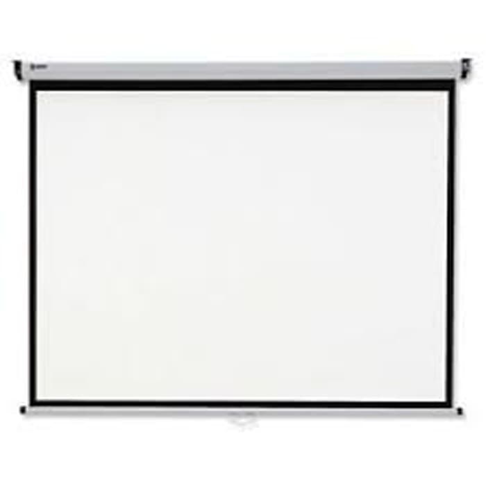 Jual LeTaec Layar Projector Screen Wallscreen Manual Ukuran 70" 96" 120 ...