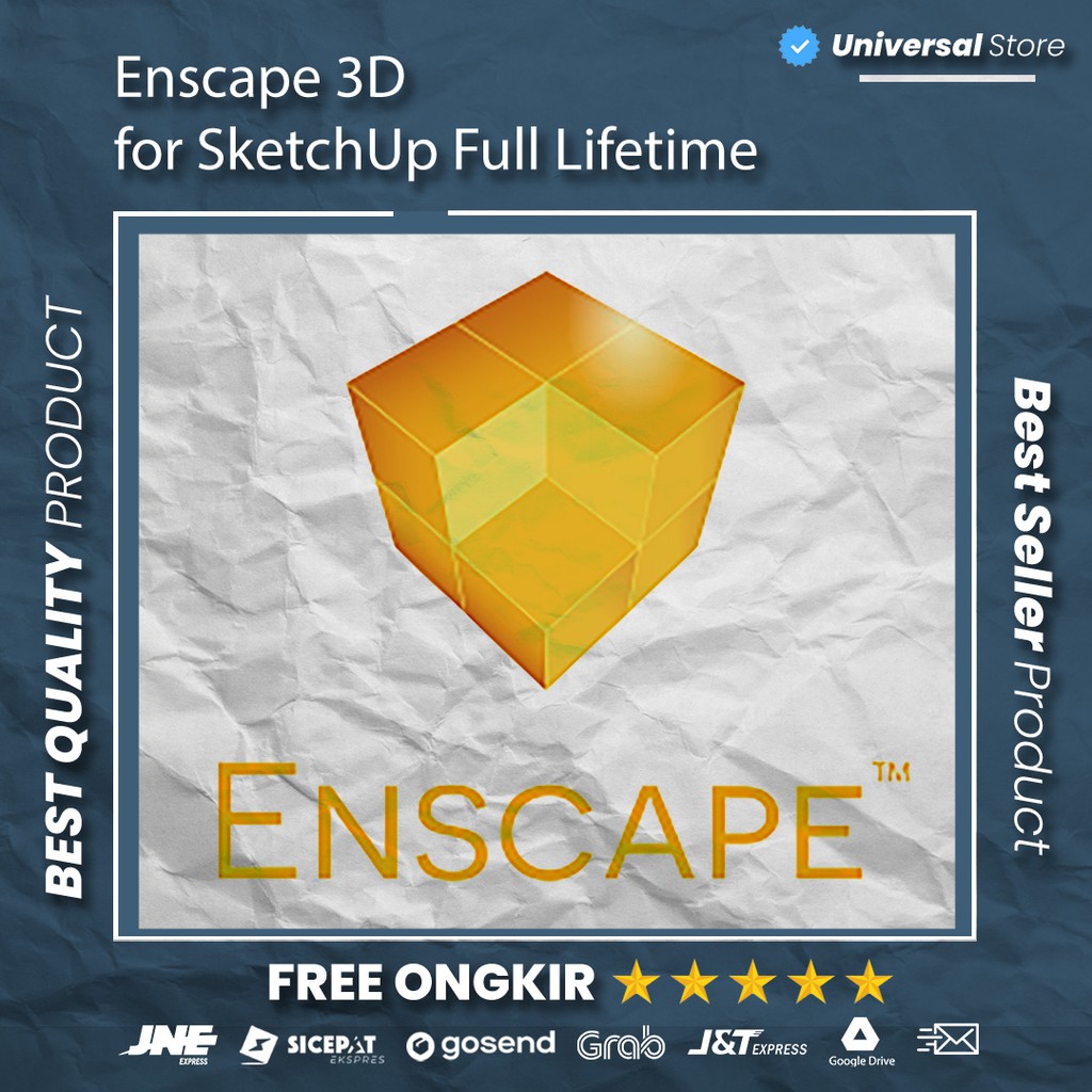 Jual Program Enscape 3D Full Version Render SketchUp Plugin Premium PRO ...