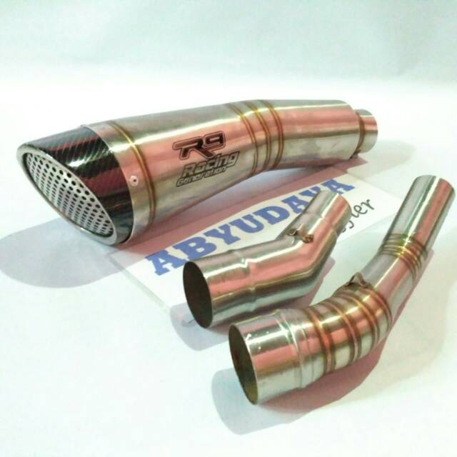 Jual Knalpot racing ninja 250 R25 MT25 CBR250 z250 RR mono new cb150 ...