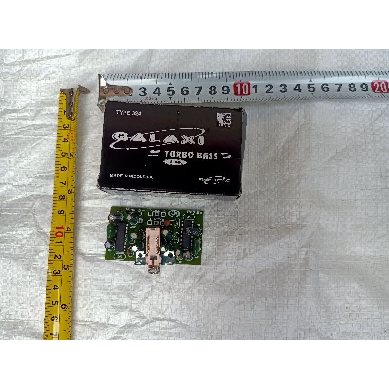 Jual galaxy turbo bass type 324 kit audio ranic penambah tenaga ...