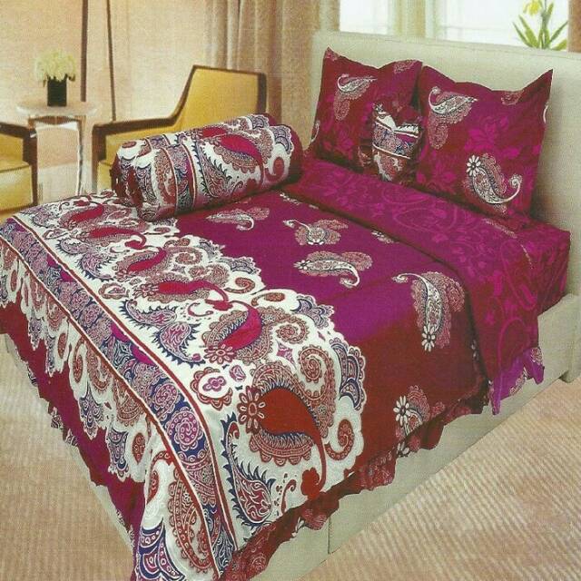Jual SPREI LADY ROSE / SEPRAI MOTIF BATIK | Shopee Indonesia