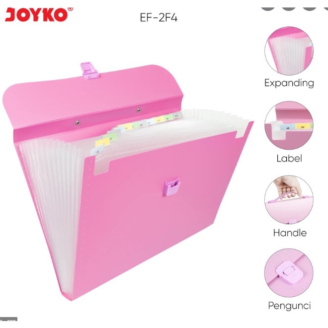 Jual Joyko Expanding file / Map Acordion 12 sekat EF-2F4 | Shopee Indonesia