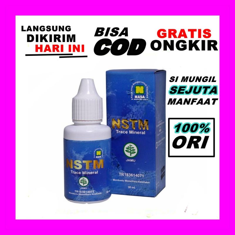 Jual Nstm Trace Mineral Original NASA Membantu Memelihara Kesehatan ...