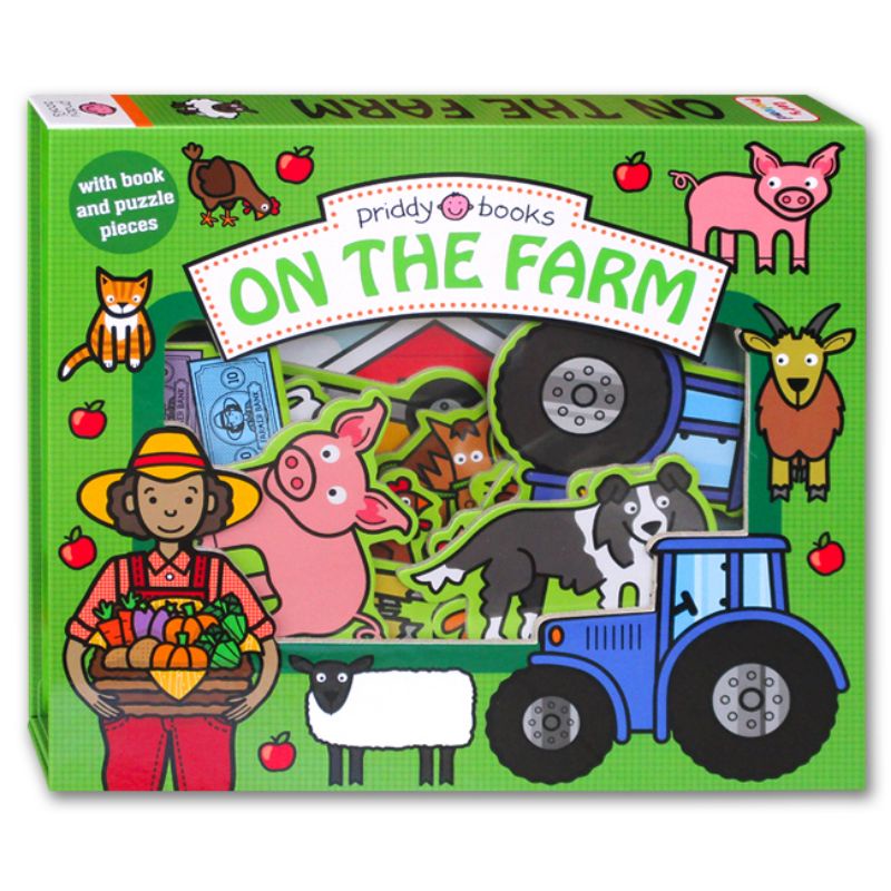 Jual (PUZ-PRID-PRTEND-FARM) Let's Pretend - On The Farm (With Board ...