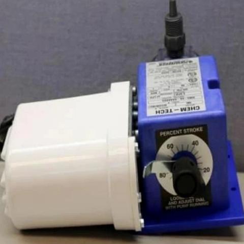 Jual Chem Tech Dosing Pump Pulsafeeder Pompa Injeksi Cairan Kimia 100/7 ...