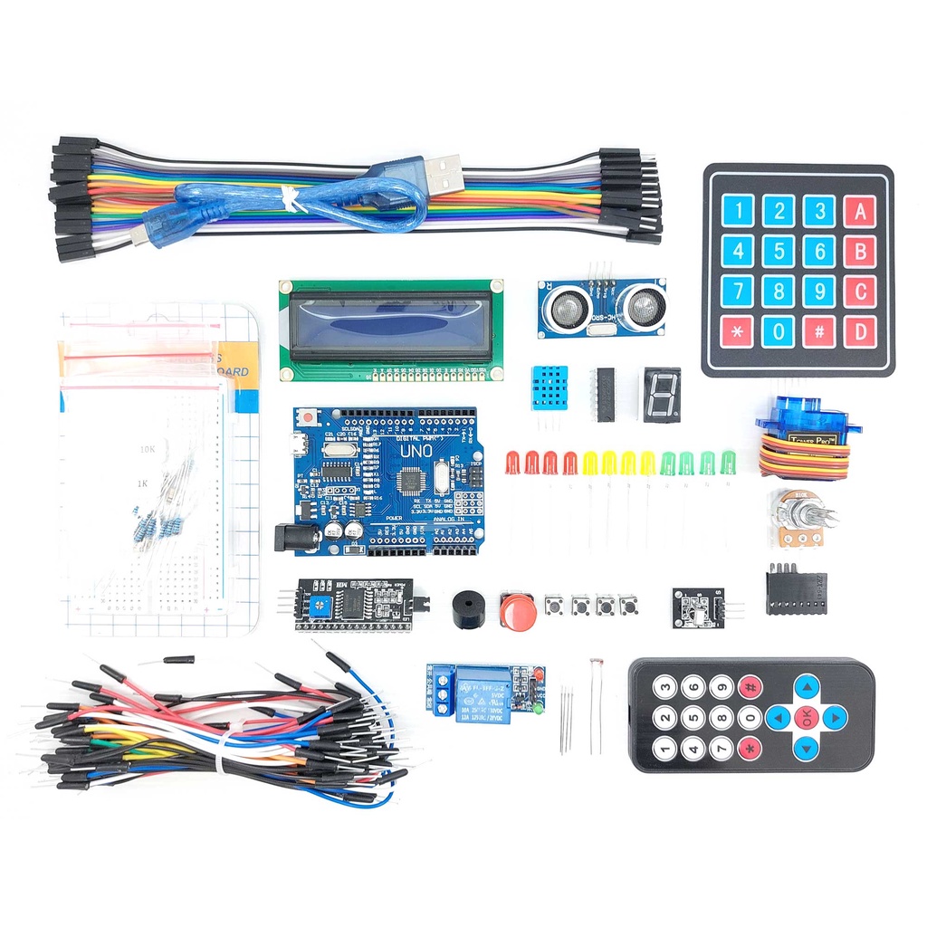 Jual Kit belajar Arduino - Uno R3 Compatible | Shopee Indonesia
