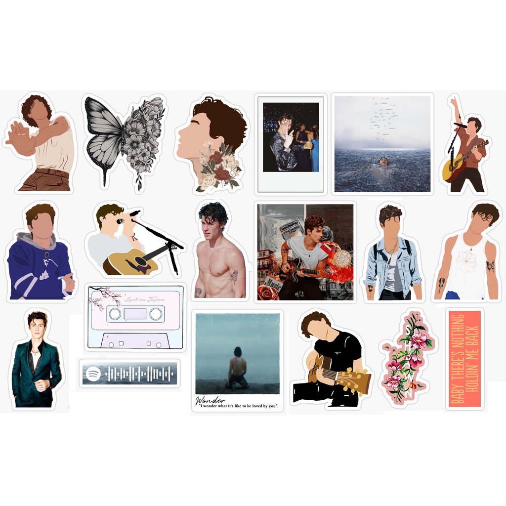 Jual shawn mendes special sticker pack | Shopee Indonesia