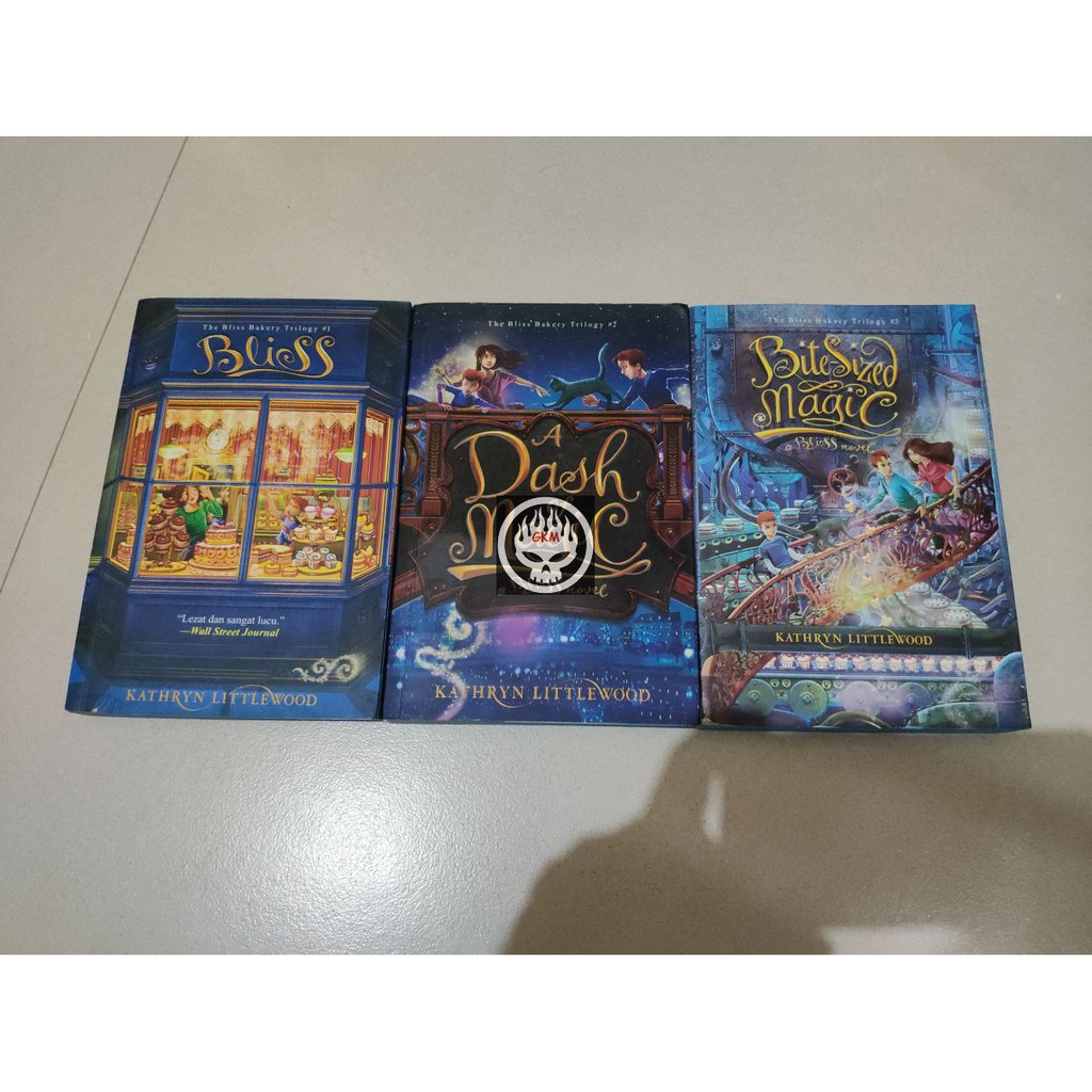 Jual Novel The Bliss Bakery Trilogy 1 2 3 Bite-Sized Magic A Dash of ...