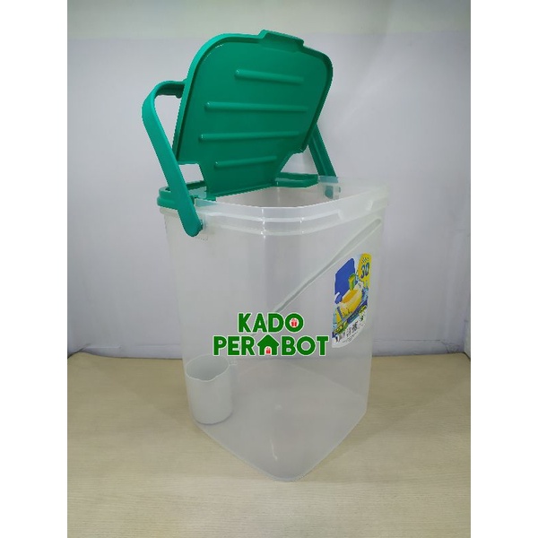 Jual Tempat Es Buah - Tempat Es+Gayung - Tempat Es 30 Liter Green Leaf ...