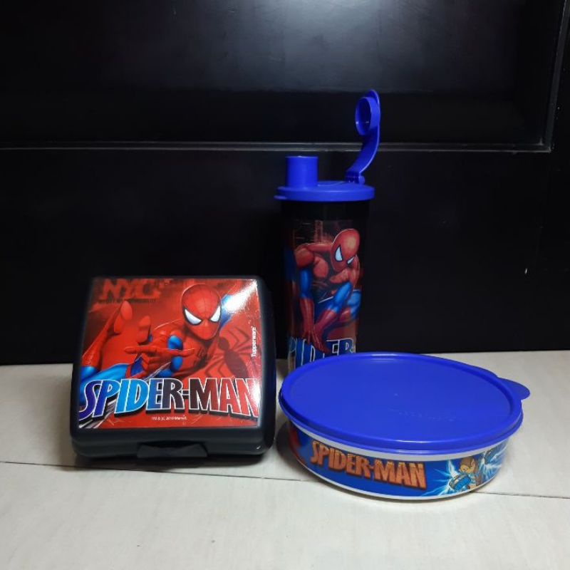 Jual Tupperware - Mexico - NEW Spider Man Set | Shopee Indonesia