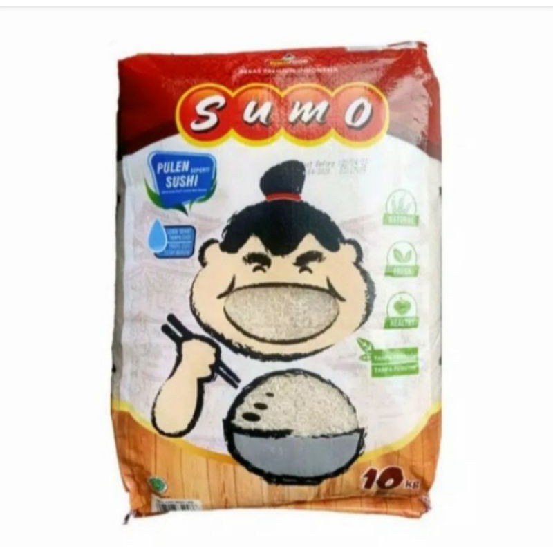 Jual BERAS SUMO 10 KG ORIGINAL BERAS JEPANG BERAS SUSHI KOREA | Shopee Indonesia