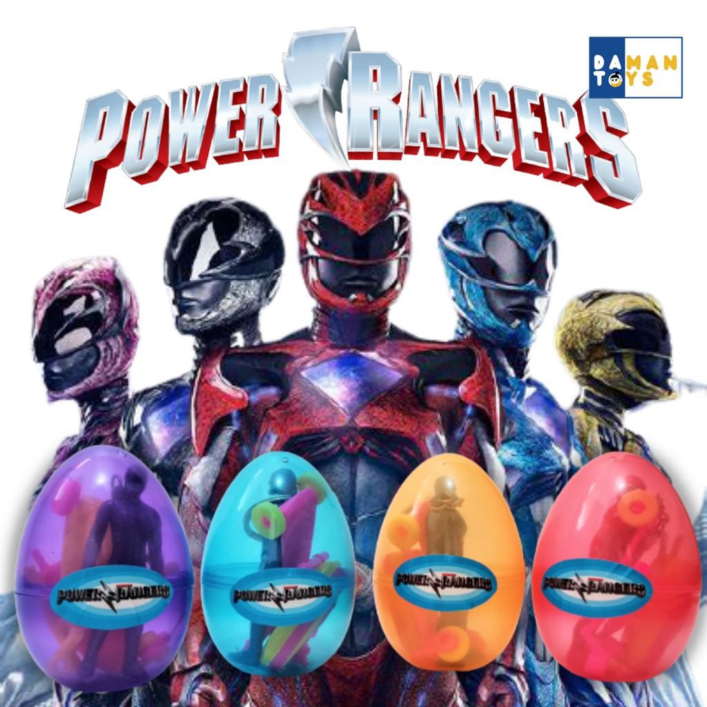 Jual Egg Suprise Power Rangers/Action figure Power Rangers/Keychain ...