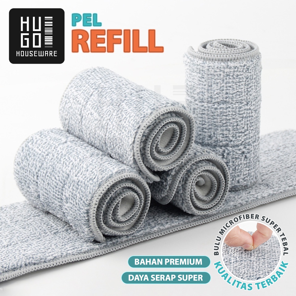 Jual Refill Kain Alat Pel Lantai Ultra Mop Acline - Pel Lantai Tarik ...