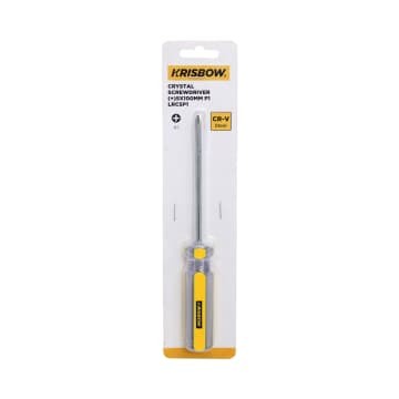 Jual Krisbow Obeng Kristal Plus CRYSTAL SCREWDRIVER (+) Original Tahan ...