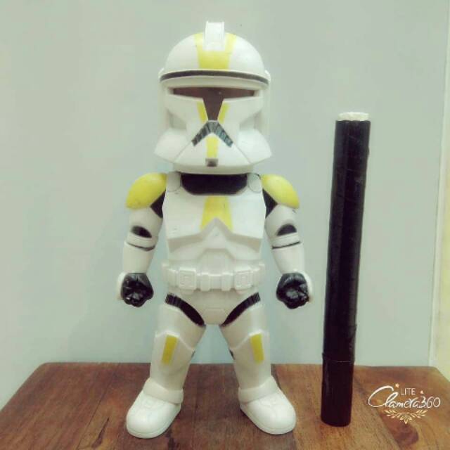 Jual Mainan figure Starwars clone trooper Tinggi sekitar 6 inch ...