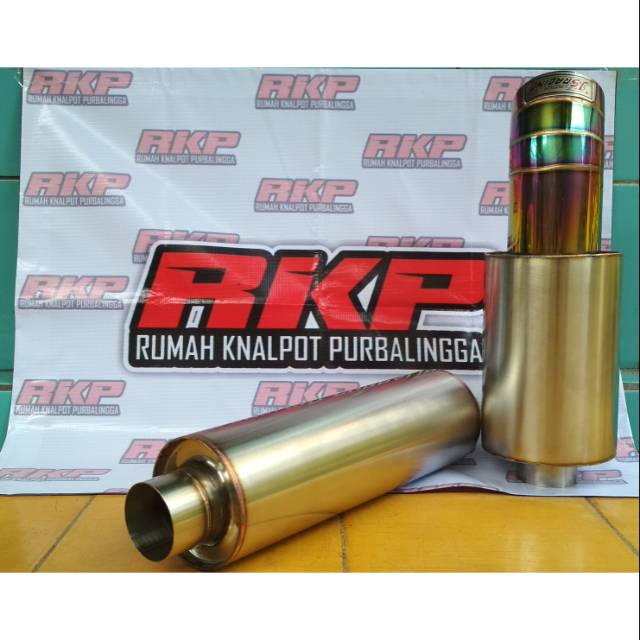 Jual Paket Knalpot Js racing pelangi universal murah brio jazz innova ...