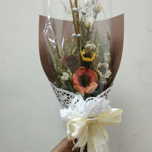 Jual Buket bunga wisuda buket bunga kering buket cantik bunga ...