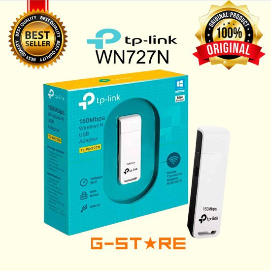Jual TP-LINK TL-WN727N WIFI RECEIVER WIRELESS N USB ADAPTER WN 727N ...