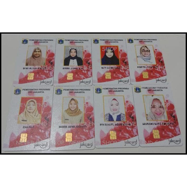 Jual Id Card Pns Dki Dengan Kartu Flazz Bca Cetak 2 Sisi Saldo 0 | Shopee Indonesia