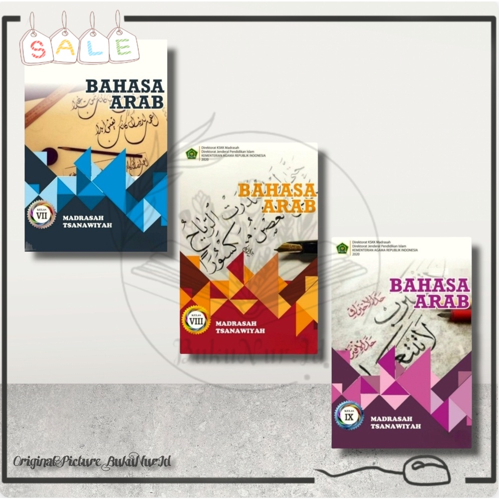 Jual Buku Bahasa Arab MTS Kelas 789 KMA Cetakan 2020 Kemenag - 100% Original | Shopee Indonesia