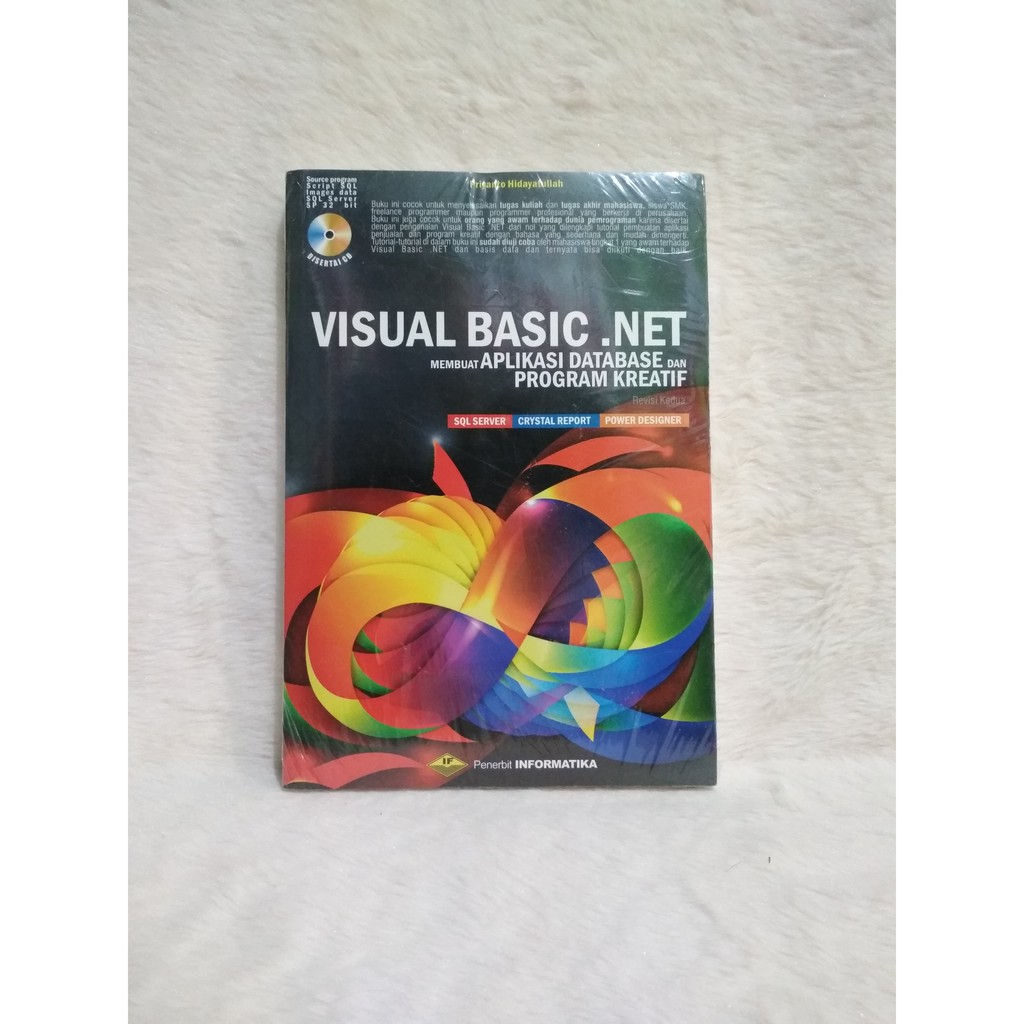 Jual Buku Visual Basic .Net Membuat Aplikasi Database Dan Program Kreatif | Shopee Indonesia