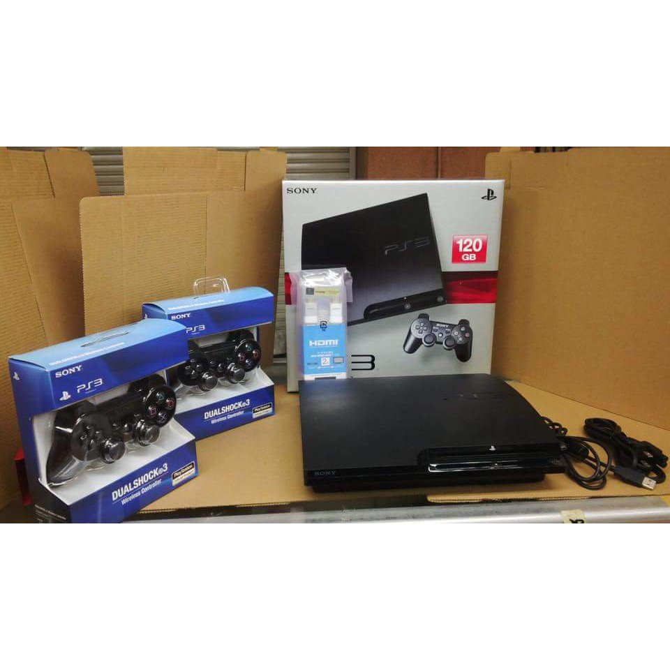 Jual SONY PS3 PS 3 PLAYSTATION 3 slim 120GB CFW Seri 2xxx | Shopee ...