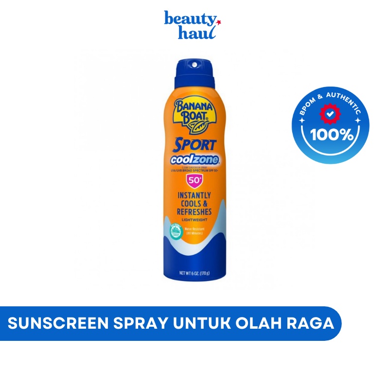 Jual BANANA BOAT Ultramist Sport Coolzone Spray SPF50+ | Shopee Indonesia
