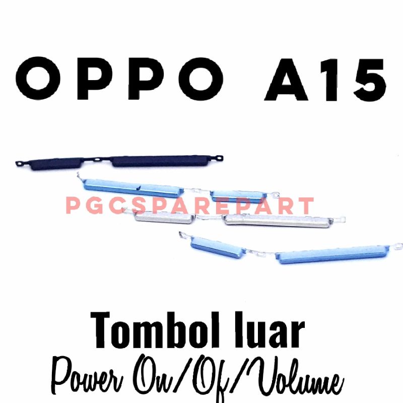 Jual Tombol 1 set Volume power on off OP A15 / A15S / A35 2021 - Power ...